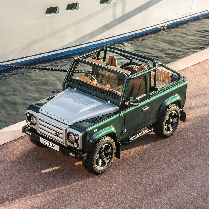 Defender Classic 110 V8 Station Wagon - Grey - Overfinch Heritage